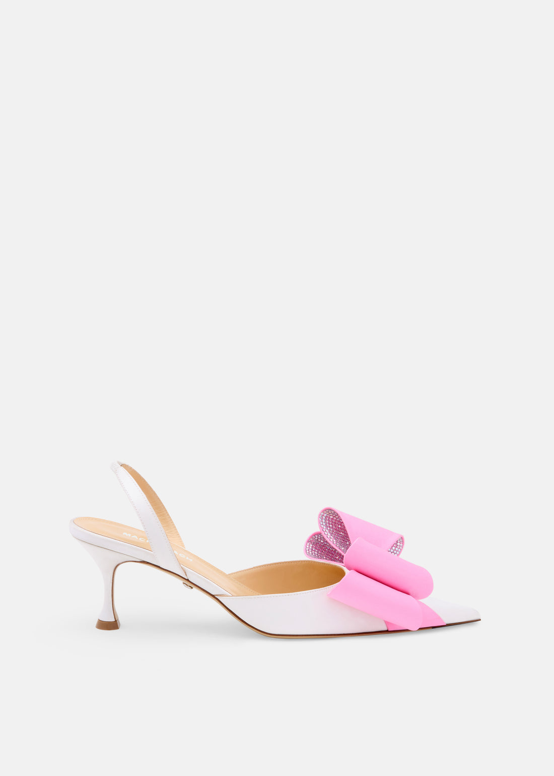 Le Cadeau Satin Slingbacks – MACH & MACH